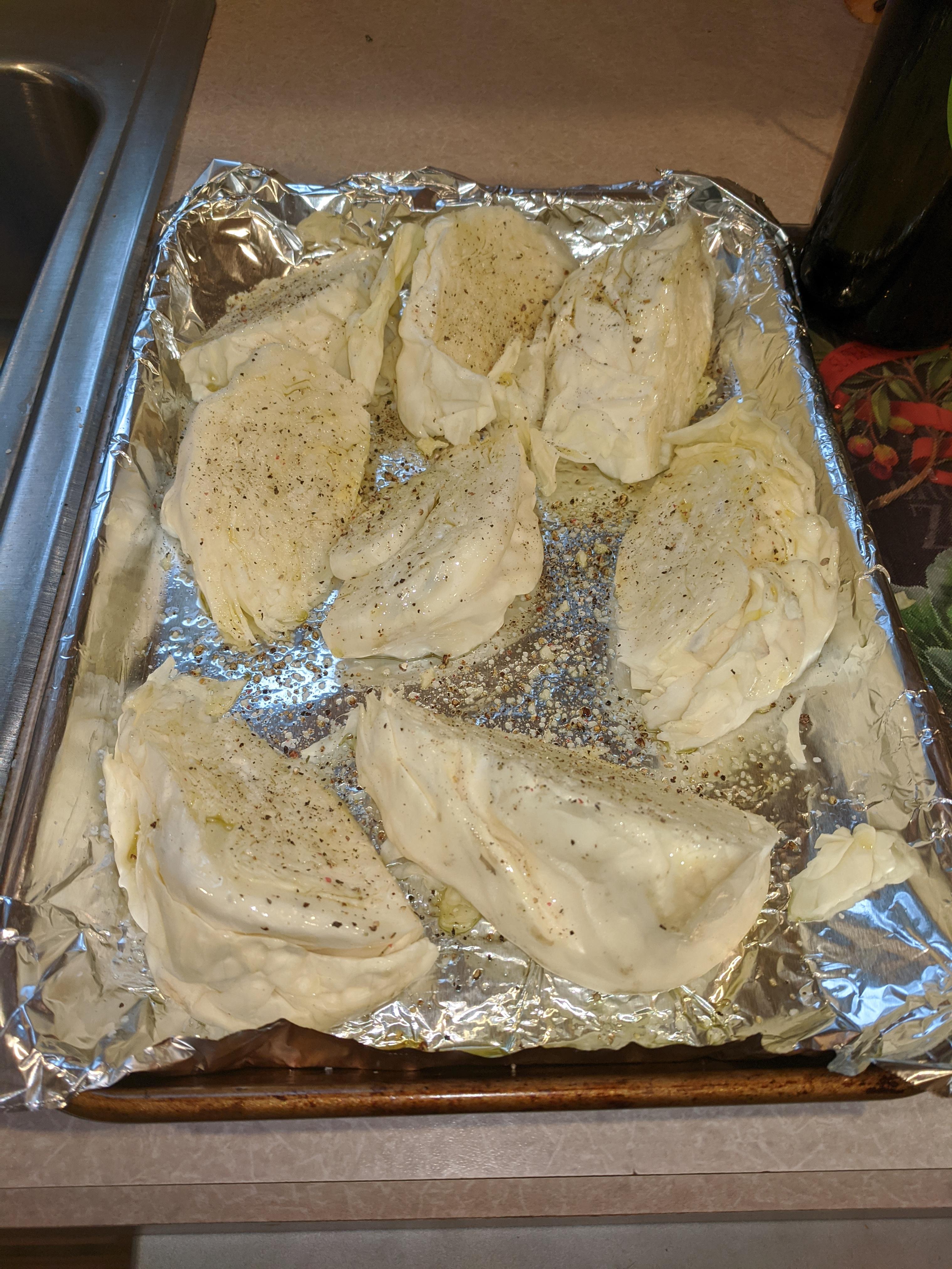 Roasted White Cabbage – Gourmet Dad, Don’t Let The Title Fool You